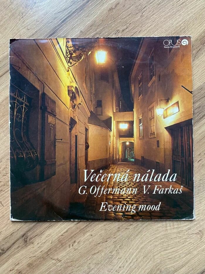 Виниловая пластинка Vecerna nalada G.Offermann V.Farkas - Evening mood