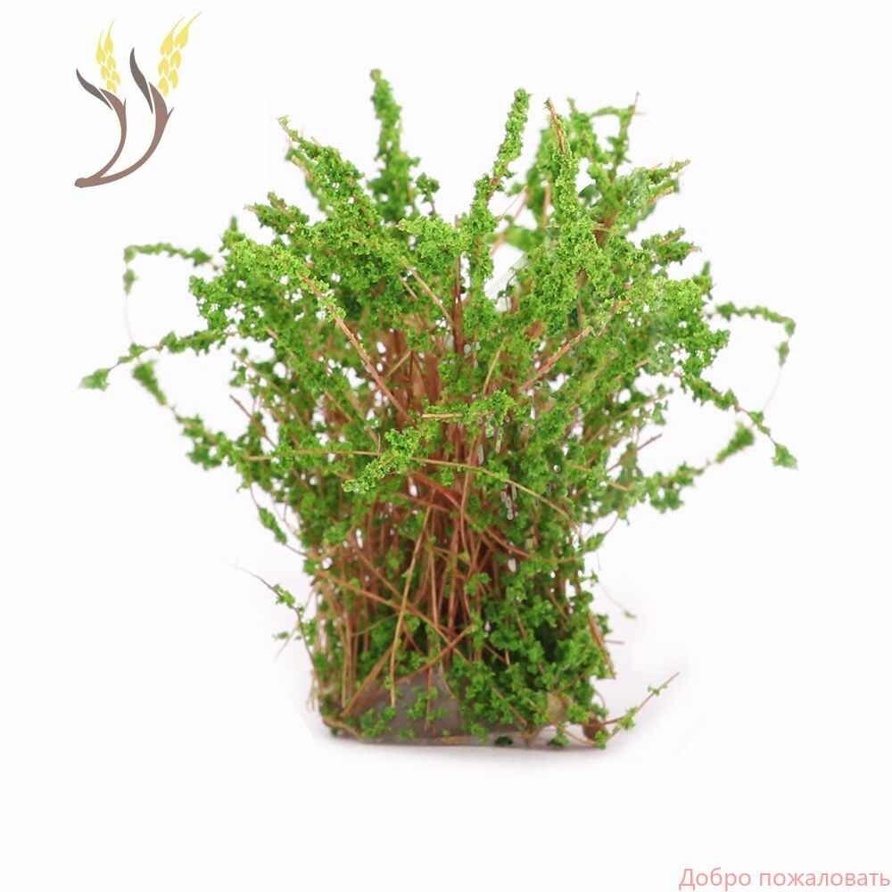 Набор кустов и цветов ручной работы, 5 шт в упаковке реалистичные миниатюры для макетов, ландшафтного дизайна, песочниц и творческих поделок