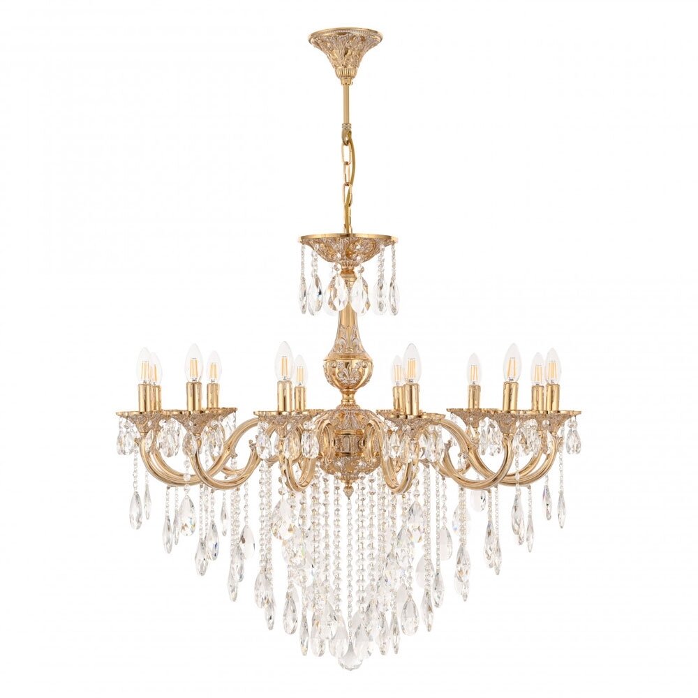 AL78101/12/300 B GW Люстра с хрустальными подвесками Bohemia Ivele Crystal, Al7801