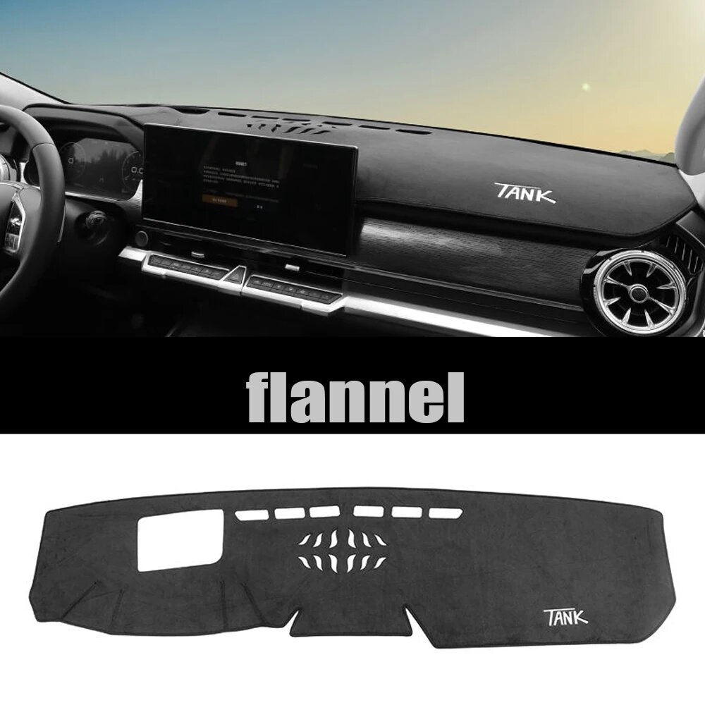 Для Great Wall 400 GWM Tank 400 2023-2024 автомобильный приборная панель антисветовой FLANNEL