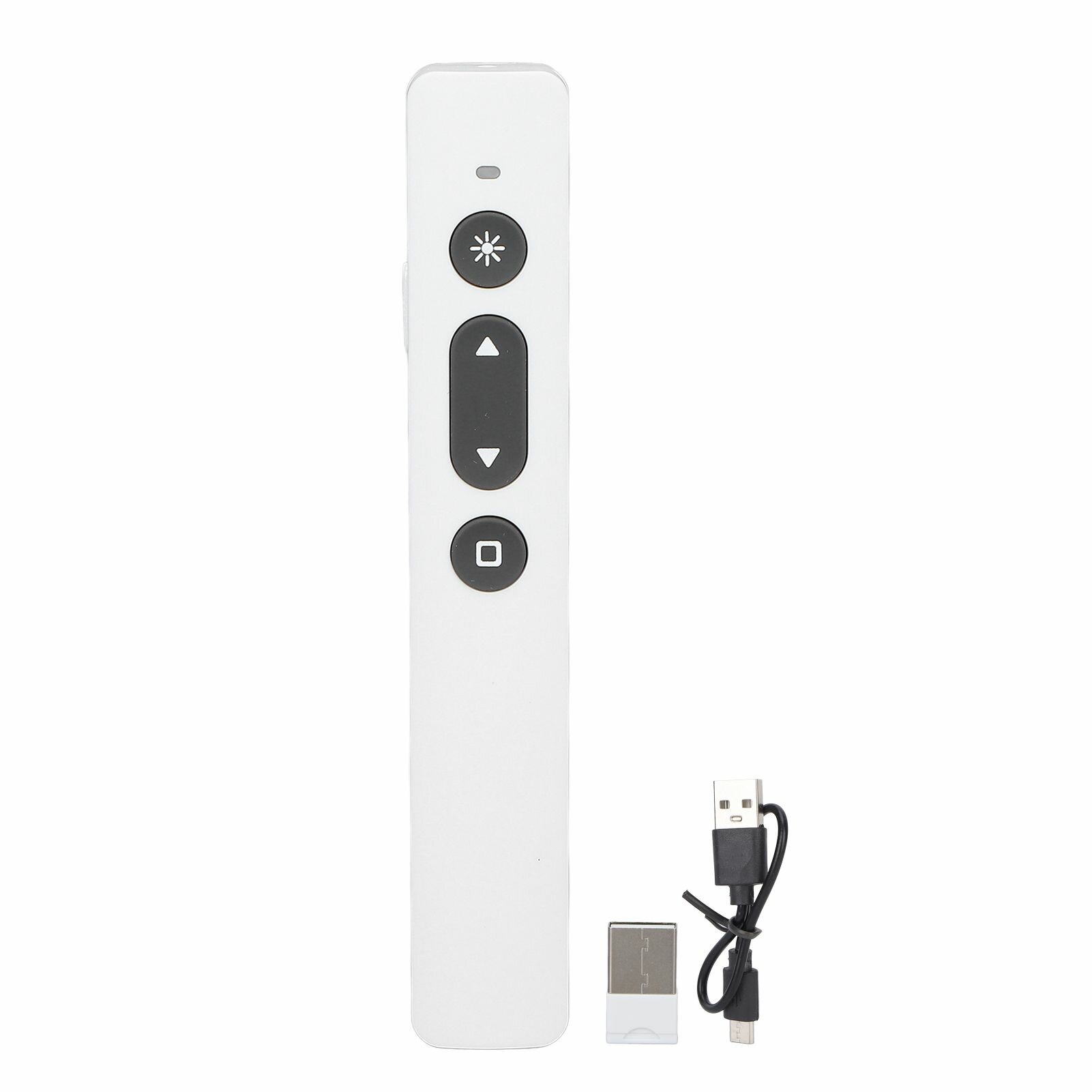 Беспроводной презентер, перезаряжаемый, ручка для листания, белый