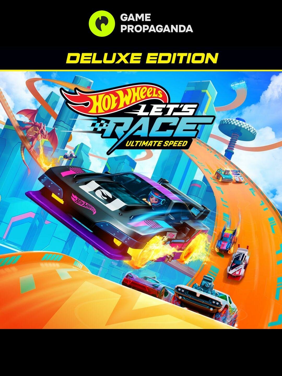Игра Hot Wheels Let's Race: Ultimate Speed - Deluxe Edition PS5 + 101 TRY на баланс PSN. Турция. Цифровая версия