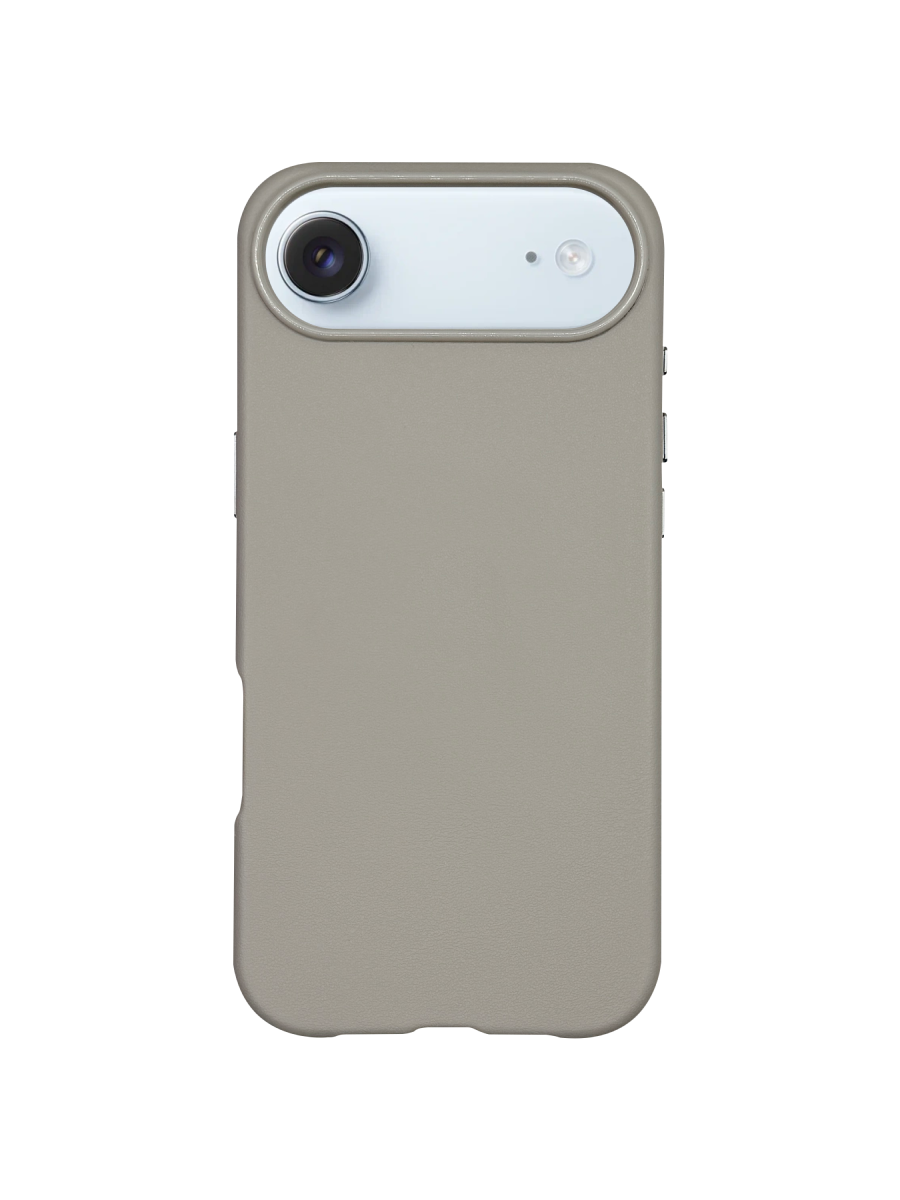 Кожаный чехол Магсейф для iPhone Air Clay / Leather Case Магсейф для Айфон Аир / Титан