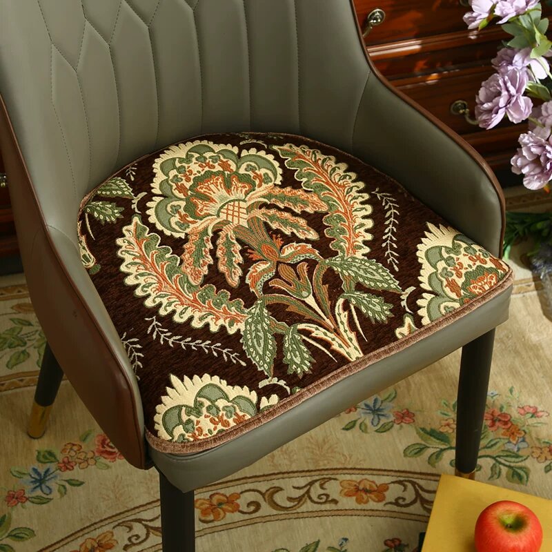 Подушка для сиденья в форме подковы, роскошная подушка для стула в скандинавском стиле, четырехсезонная универсальная