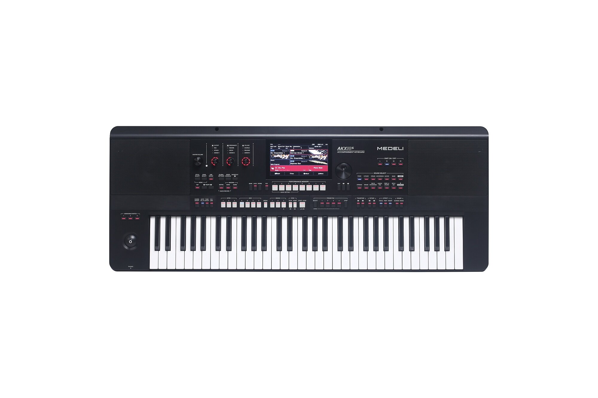 AKX10S Синтезатор, 61 клавиша, Medeli