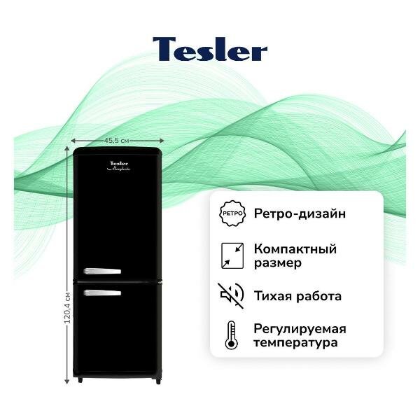 Холодильник Tesler RB-107 Bl