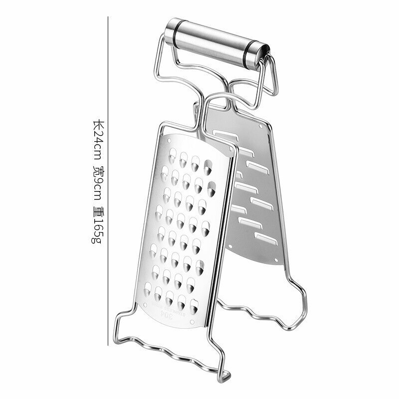 304 Многофункциональный зажим для подноса, утолщенный многофункциональный держатель для подноса, двусторонняя терка, слайсер, терка для дыни, креативный кухонный зажим для подноса