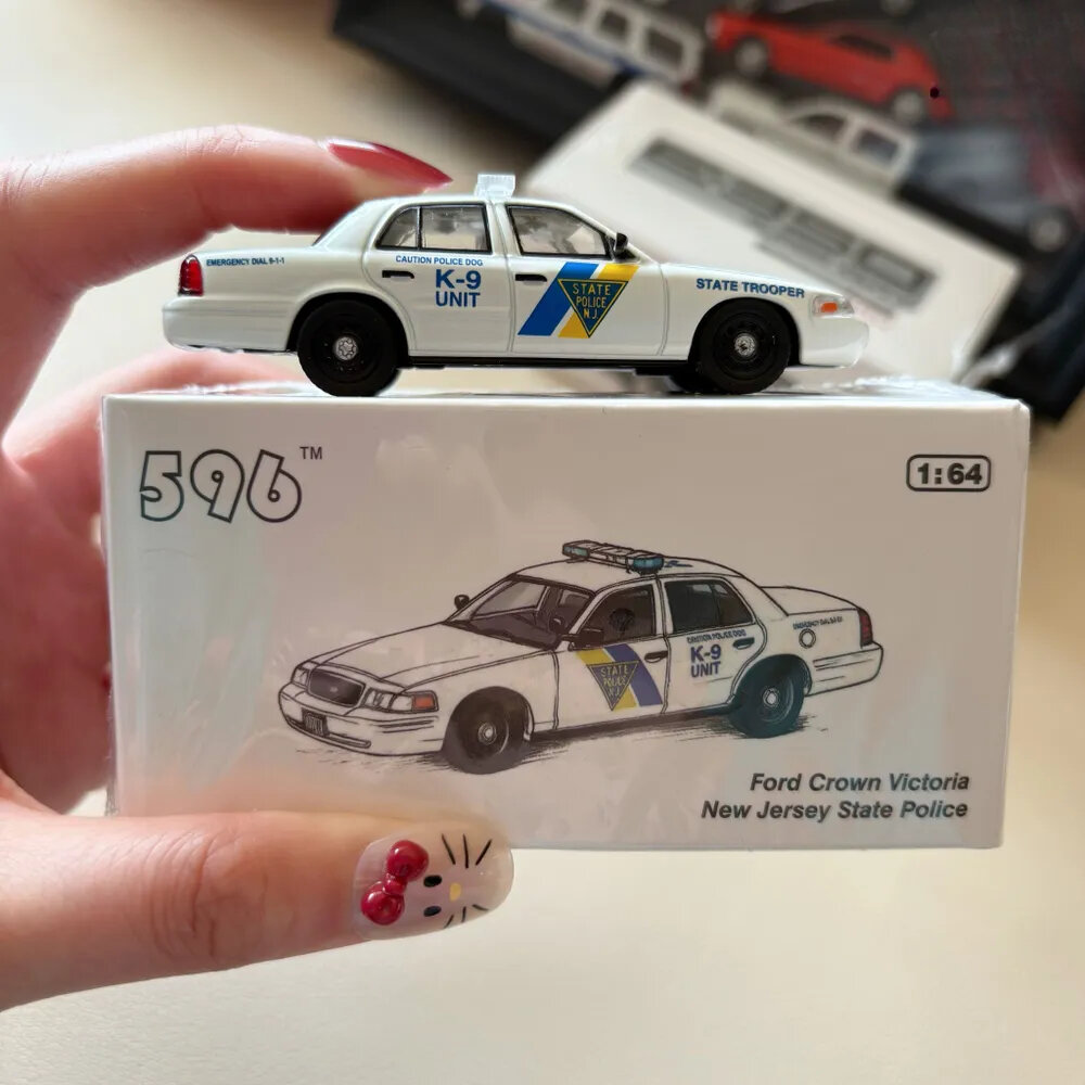 Машинка Furuya 1:64 Subaru Impreza WRX STI Полицейская машина