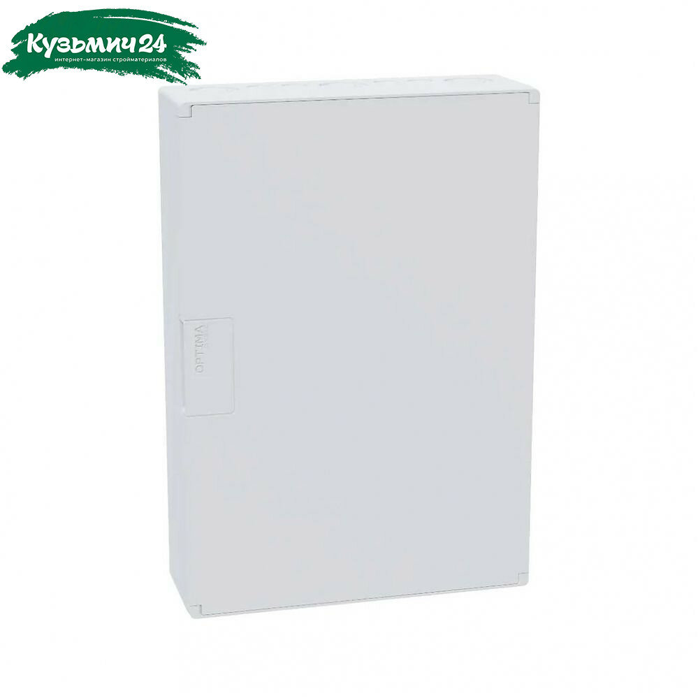 Корпус пластиковый навесной КЭАЗ OptiBox Pro 24-NNR-IP40, 379797, белая дверь
