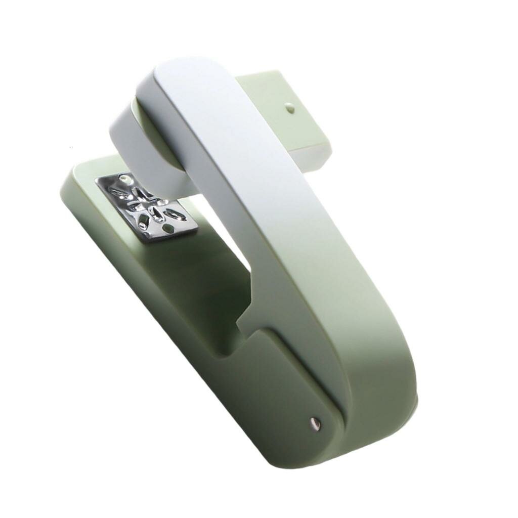 Эргономичный степлер с поворотной головкой, Зеленый