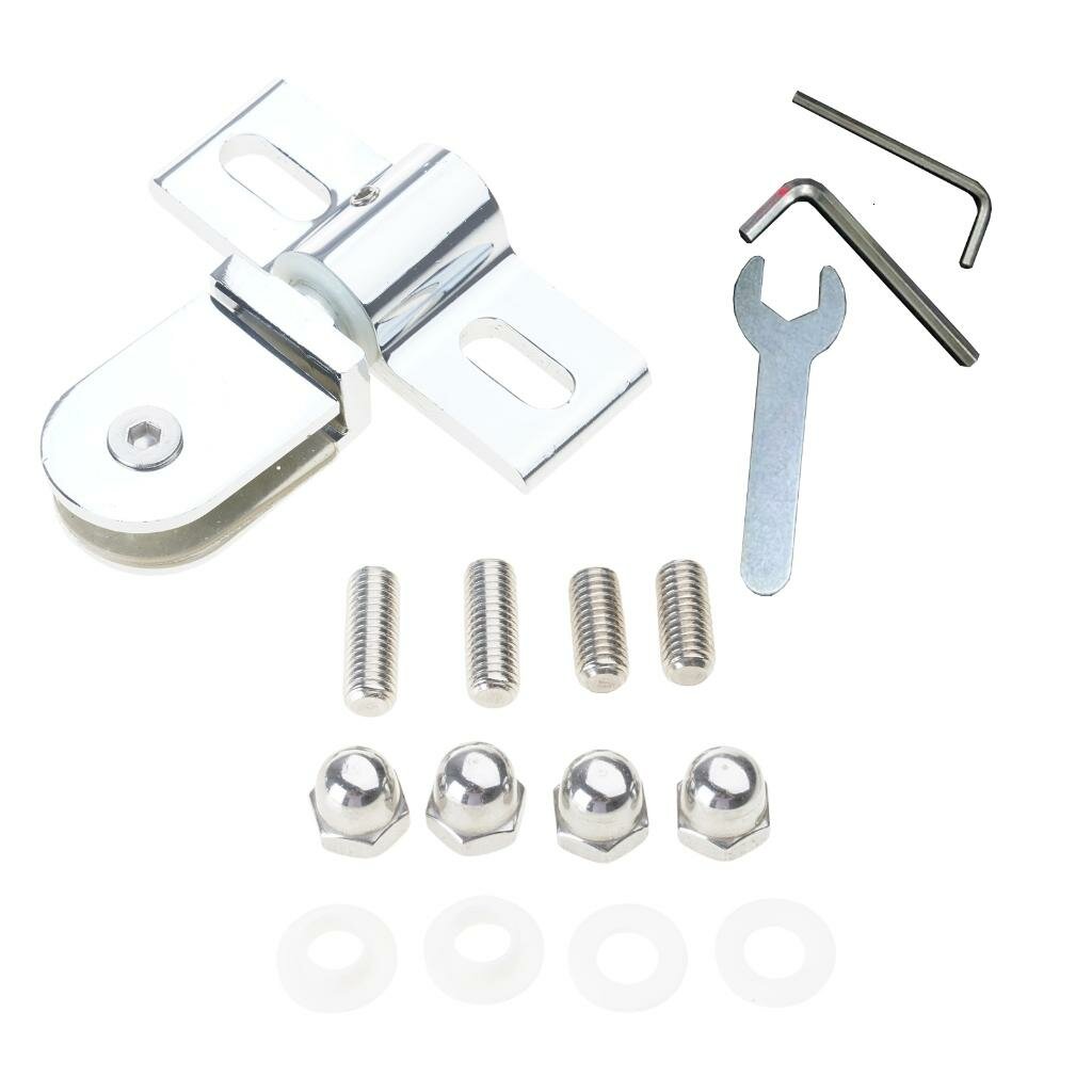 Зажимные петли для стеклянной двери душевой кабины, сплав