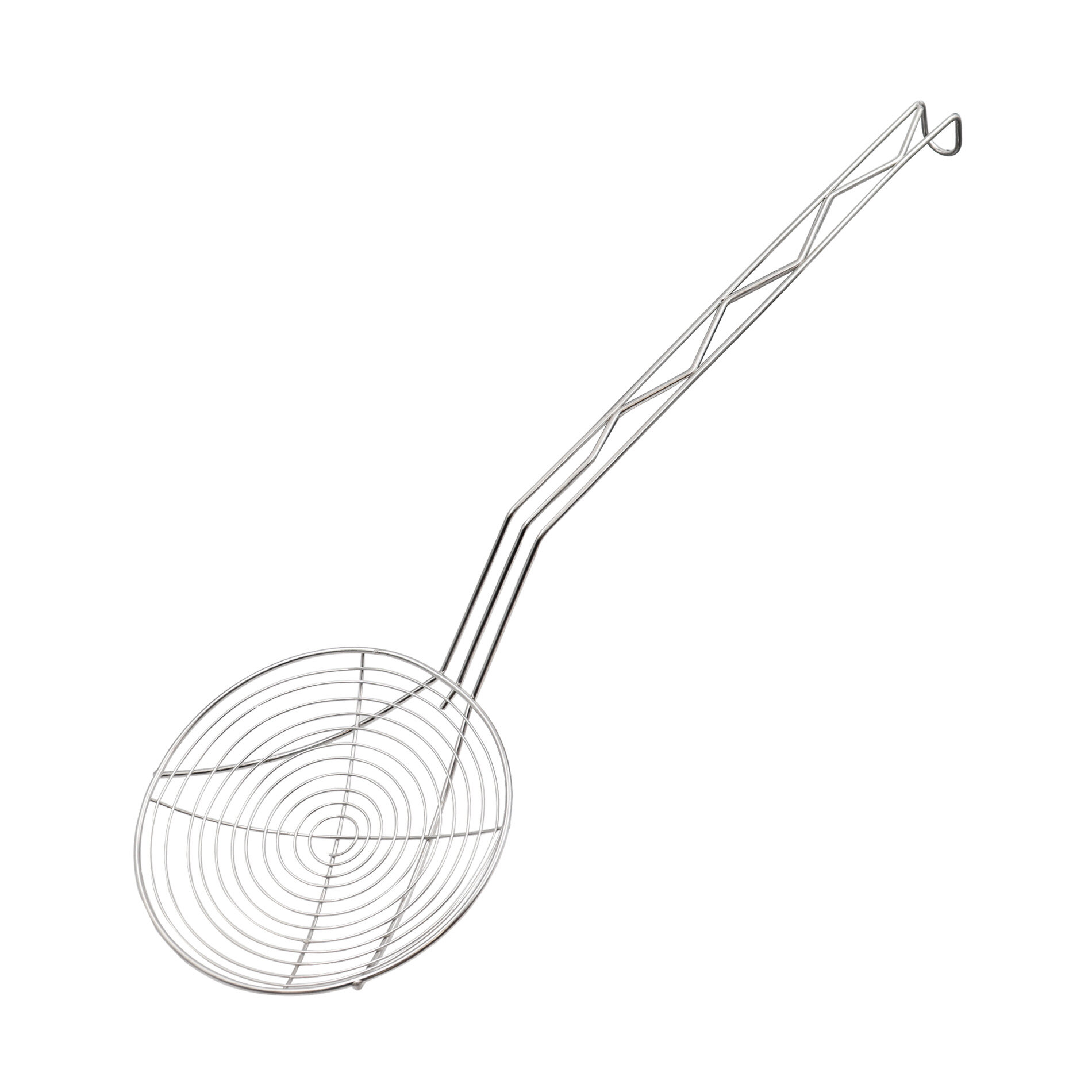 Шумовка кухонная сетчатая, 20 см, нержавеющая сталь, Катунь.