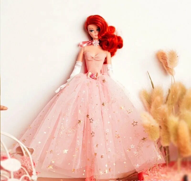 Игрушечная кукольная одежда платья принцессы Барби