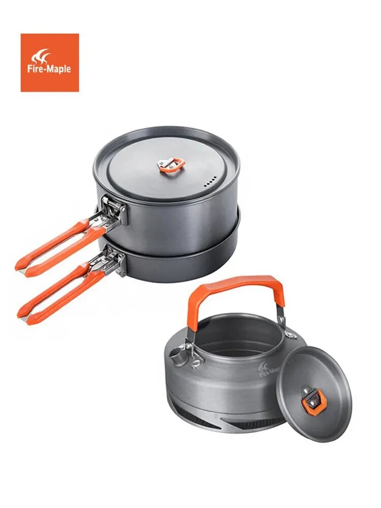 Fire Maple Кемпинговая посуда теплообменник горшок k2+xt1+сковороды