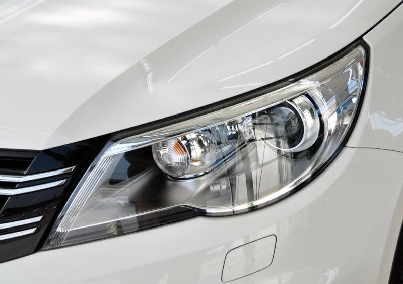 Для Volkswagen VW Tiguan 5N 2007 2008 2009 2010 дневной свет ультра яркий COB светодиодный комплект «ангельские глазки» Halo Rings