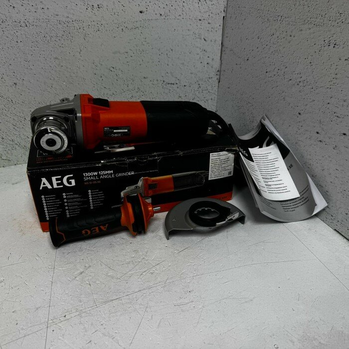 Болгарка AEG WS 13 125XE