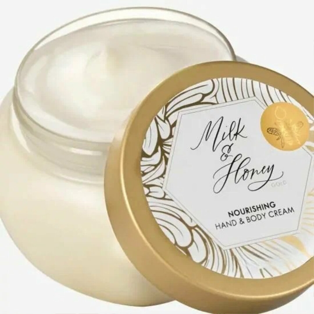 Питательный крем для рук и тела Milk & Honey Gold, 250мл (дизайн 2025 года)