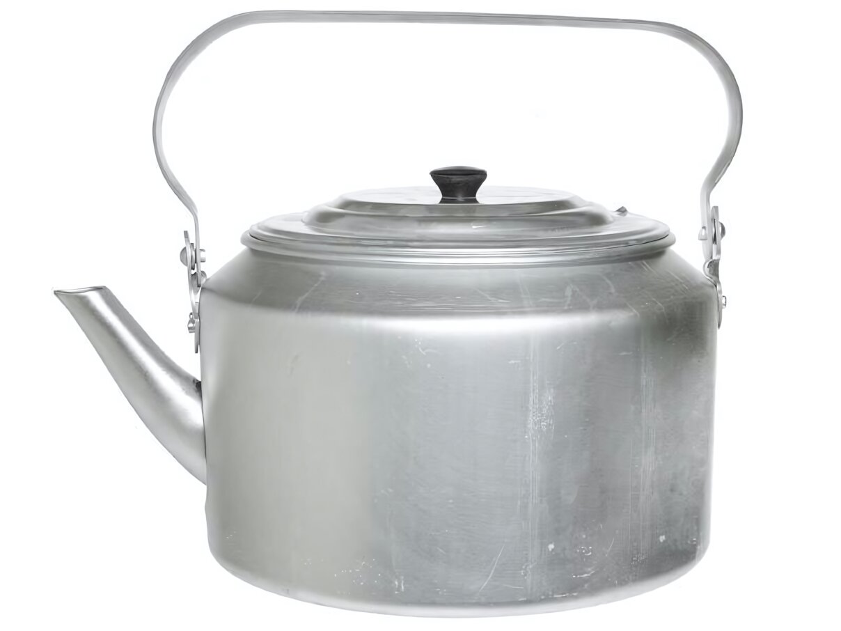 Чайник алюминиевый 5 л, матовый травленный, серия "HoReCa", для туризма и дома