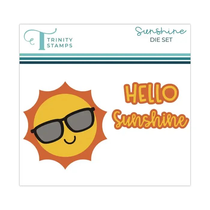 Высечки Trinity Stamps Sunshine, Dies, die