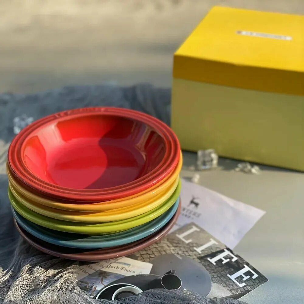 Le Creuset Блюдце 15 см 6 шт хаки