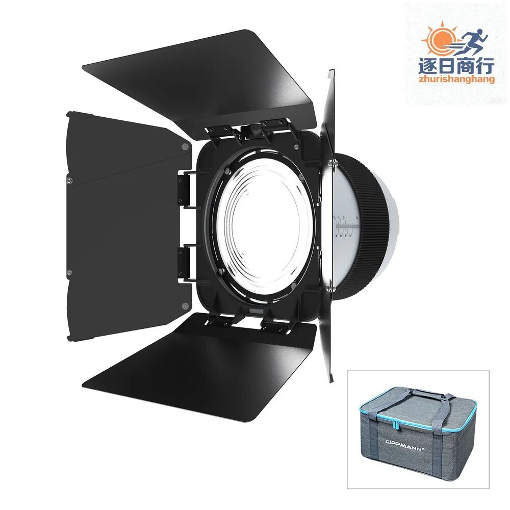 LIPPMANN F20 Большая линза Френеля для студийного оборудования, черная, размеры 310x265x215 мм