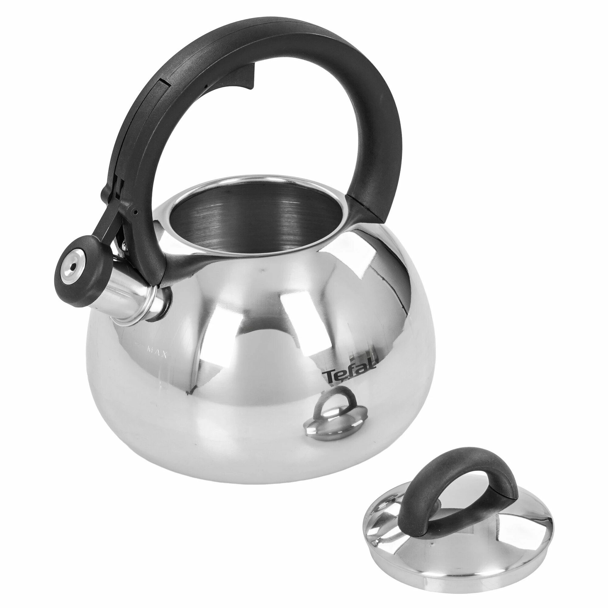 Чайник Tefal N4180317, для всех типов плит, серебристый, стильный,