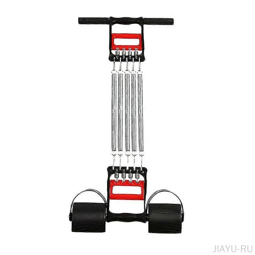 Kiboule Chest Expander Black and Red Bodybuilding Fitness Exercise Equipment