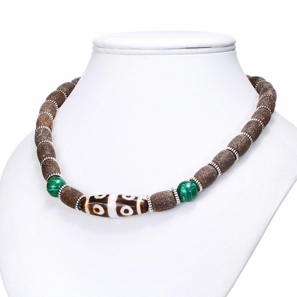 Бусы, янтарь