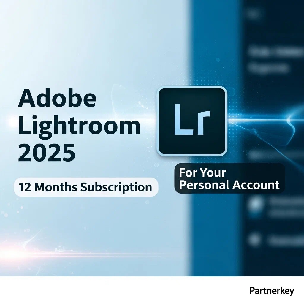 Adobe LightRoom 2026 подписка на 12 месяцев на ваш личный аккаунт