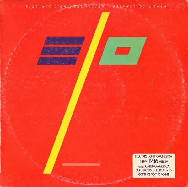 Electric Light Orchestra - Balance Of Power (Yugoslavia) VG+