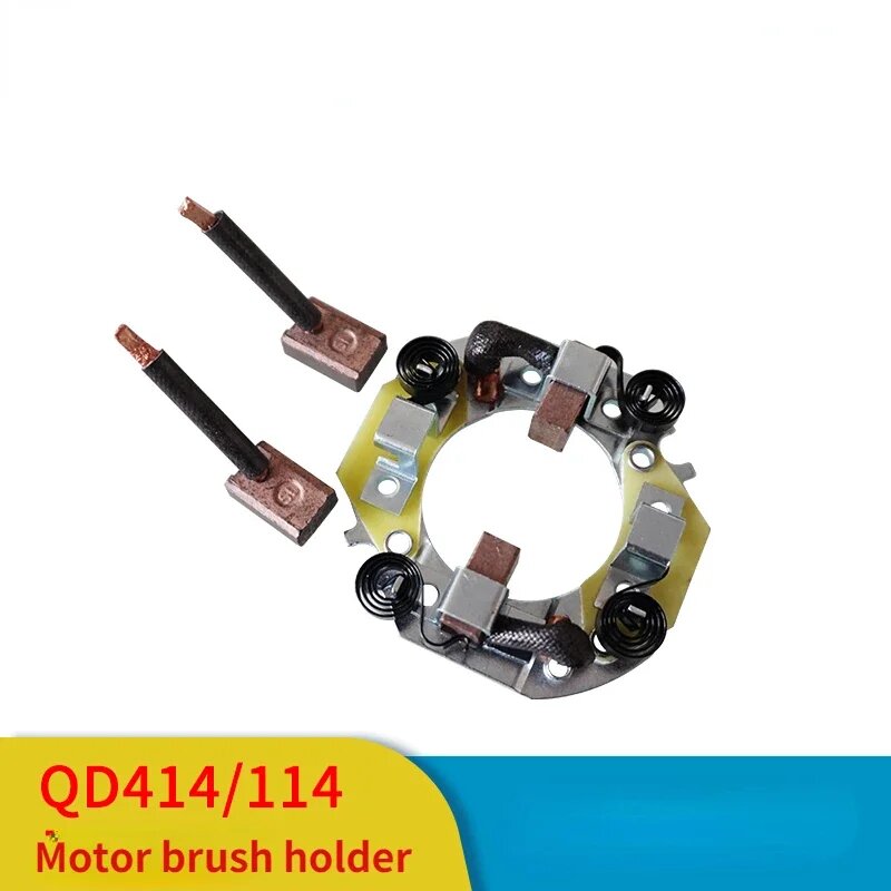 Детали дизельного двигателя 186FA/188F с воздушным охлаждением QD414, стартер двигателя, держатель угольной щетки в сборе