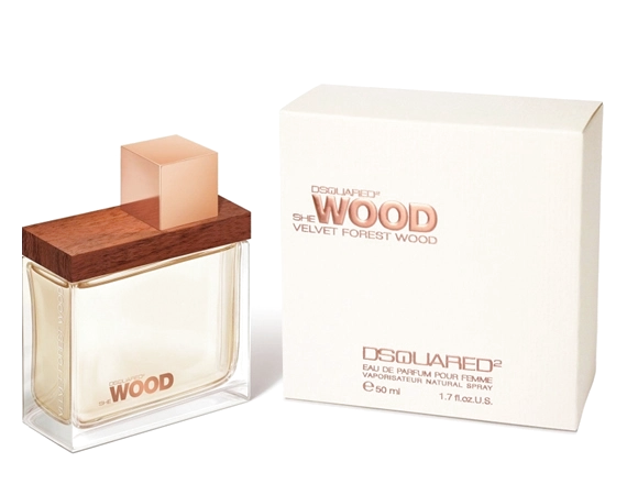 Аромат для женщин Dsquared 2 She Wood Velvet Forest Wood 50 мл / Ши Вуд Вельвет Форест Вуд
