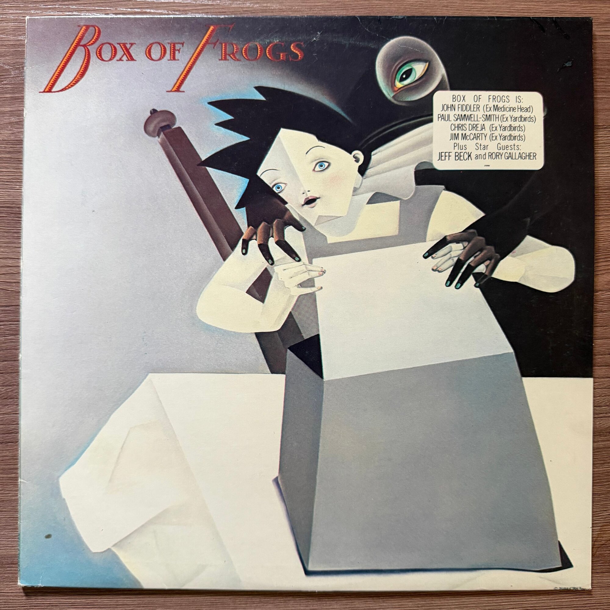 Виниловая пластинка Box Of Frogs Box Of Frogs (Греция 1984г.)