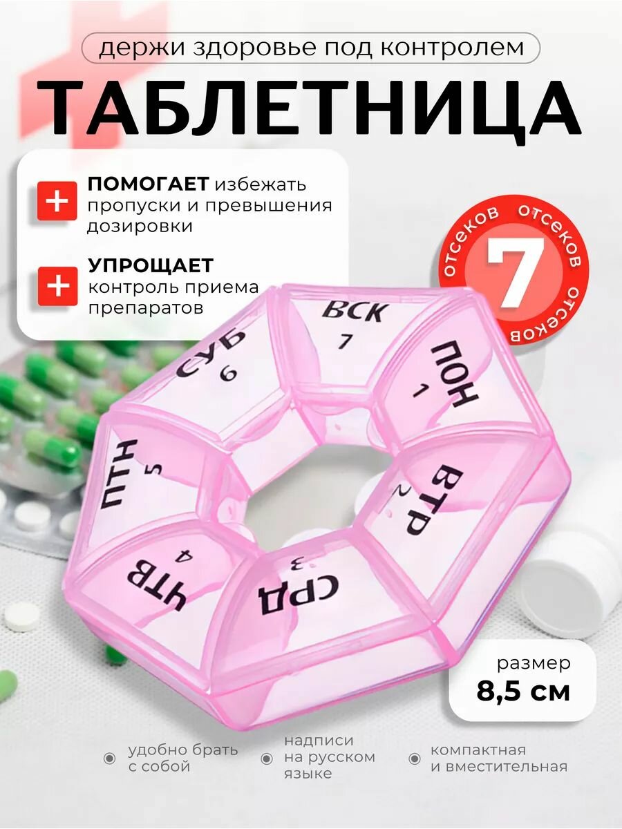 Таблетница на неделю