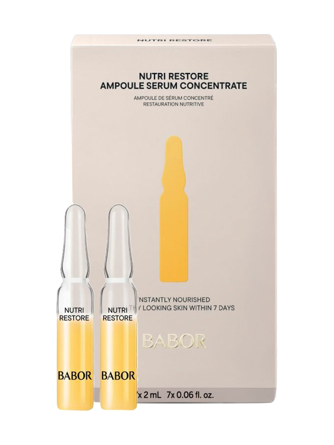 BABOR Успокаивающая, антивозрастная, питательная сыворотка для лица с Микронутриентами. Бархатистая кожа и сияние за 7 дней / AMP Nutri Restore
