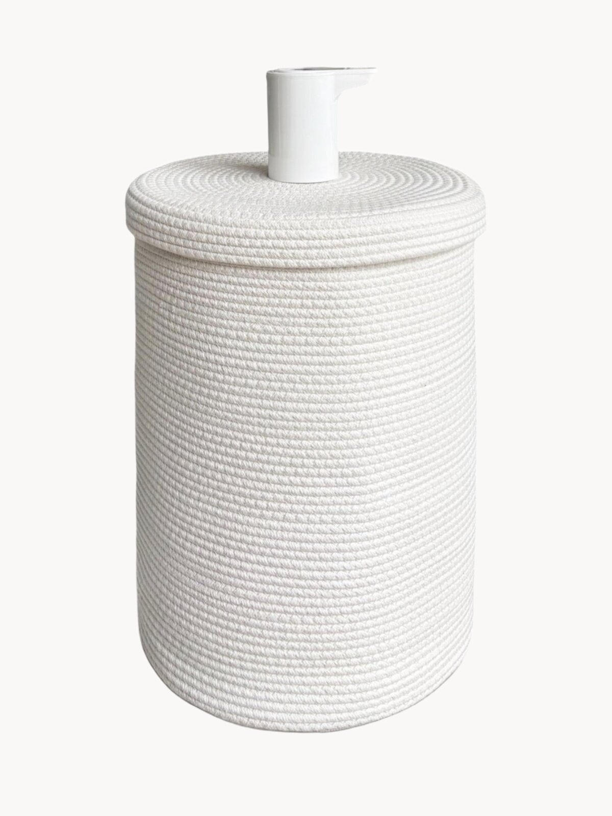 Чехол на бутыль TALISO, для бутылки 19л, с ручками, молочный, белый