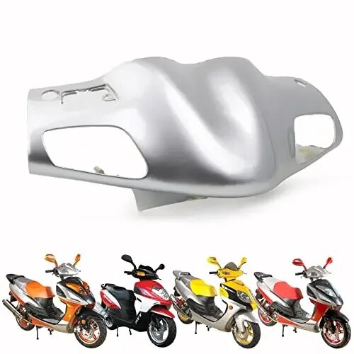 Кузовные панели для китайских скутеров 125cc 150cc, совместимые с Jonway 125 Silver Head Cover