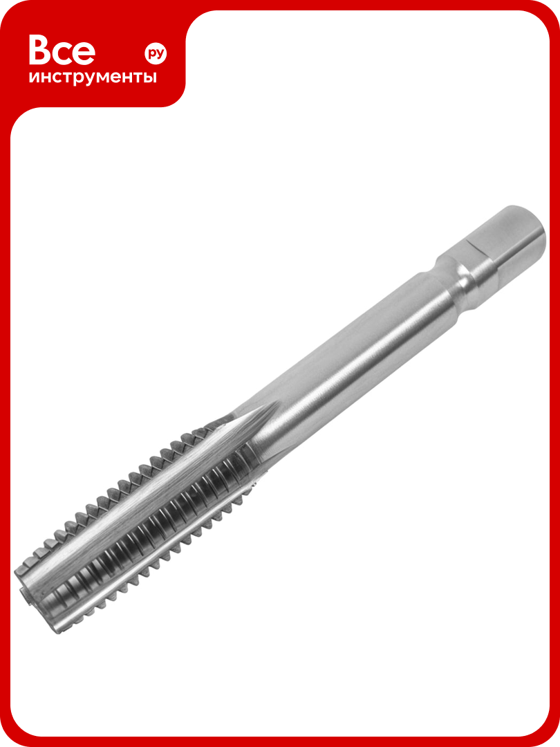 Метчик м/р М 12 х1.75 Р6М5 Gigant GT-0090, м12, с диаметром М12