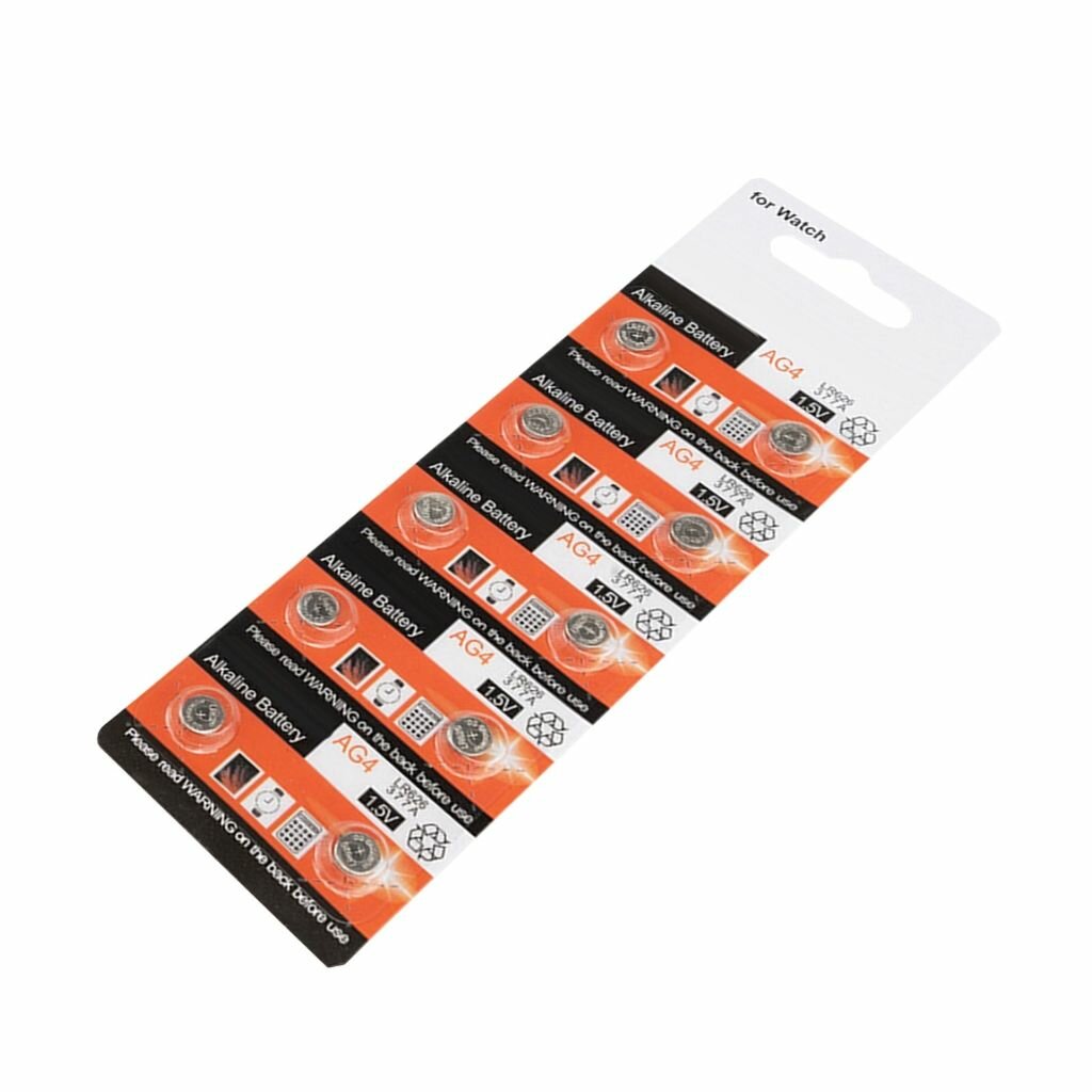 10 шт, щелочная батарея AG4 377 LR626sw с кнопочным пультом дистанционного управления