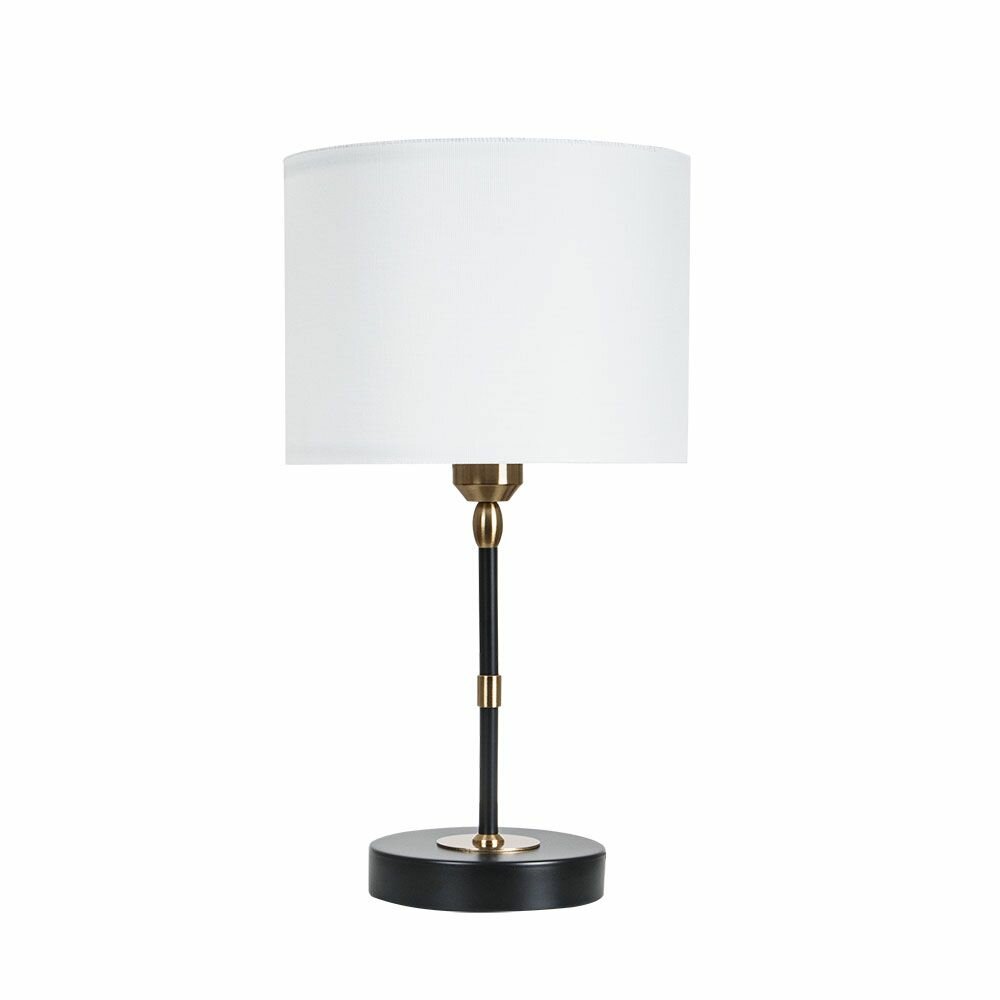 Декоративная настольная лампа Arte Lamp Jamie D250xH460 мм E27 цвет черный, арт. A4090LT-1BK