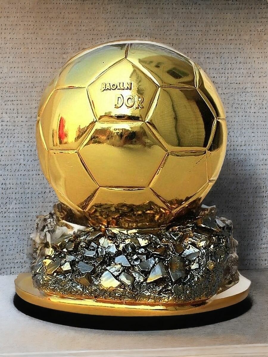 Приз Золотой мяч лучшему игроку 15 см