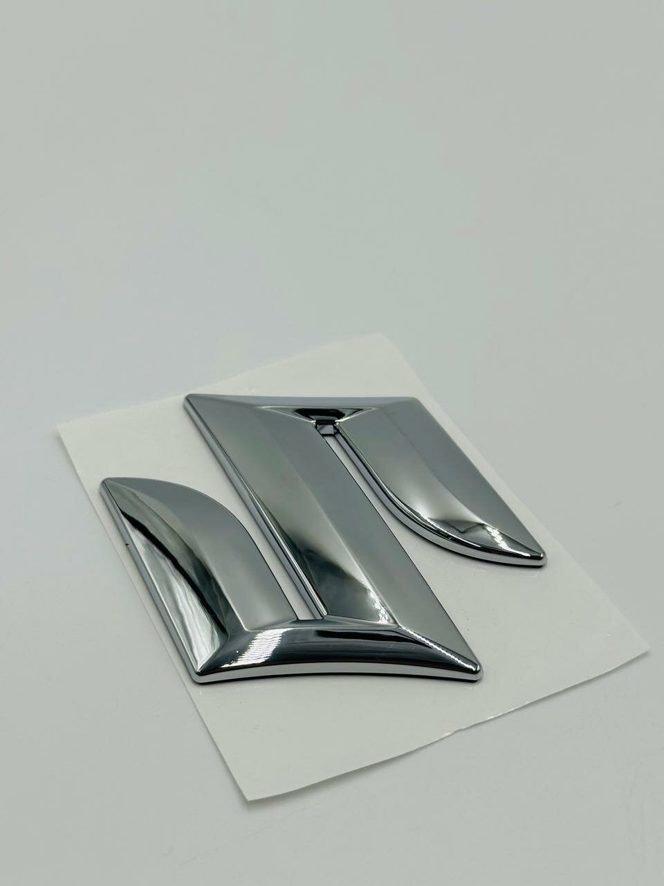 Эмблема знак для Suzuki Сузуки Хром 100мм/100мм