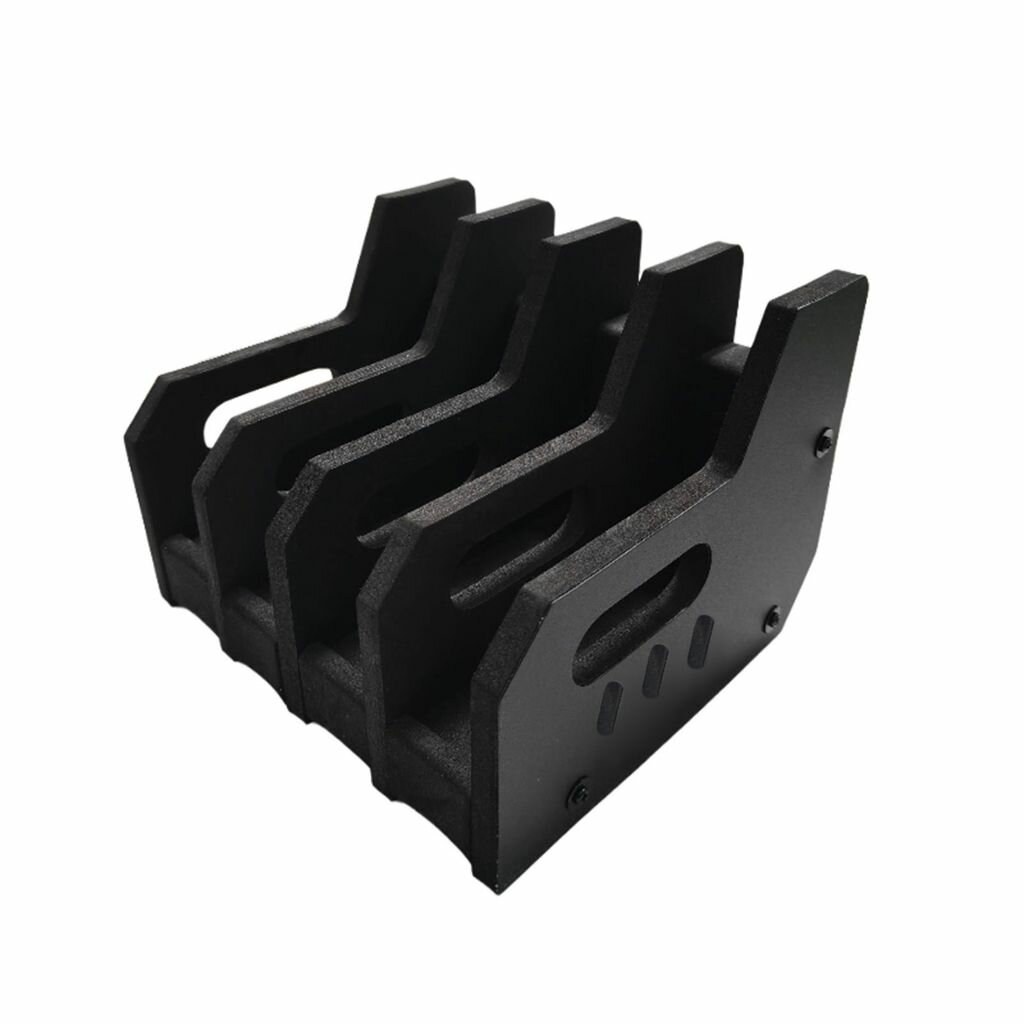 Стеллаж для хранения пистолетов из пены EVA, 4 слота, витрина, органайзеры для шкафов