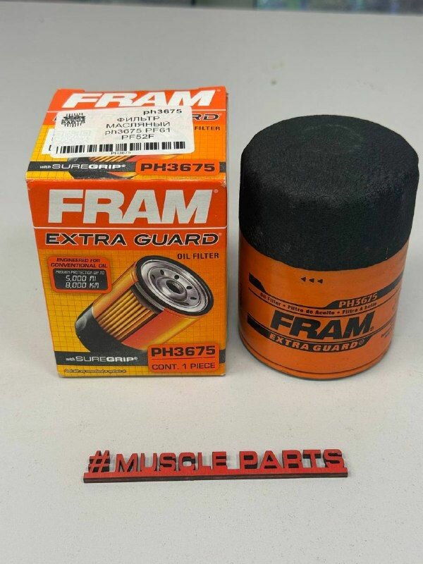Фильтр масляный FRAM, для легковых и внедорожных авто, OEM PH3675