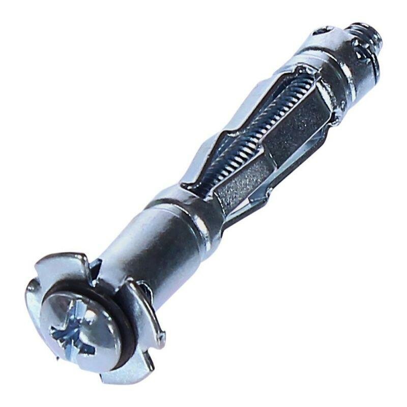 Набор дюбелей Промрукав Молли, М4х32 мм, сталь, 100 шт