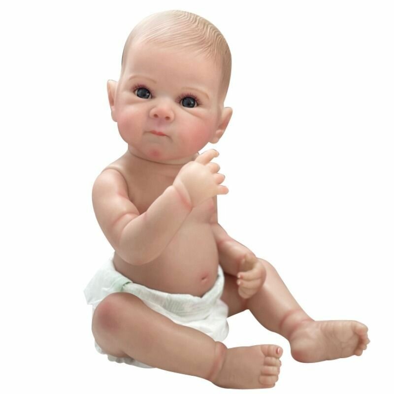 18 дюймов 45 см Новорожденный ребенок Reborn Girl Bettie Кукла Реборн, виниловый корпус