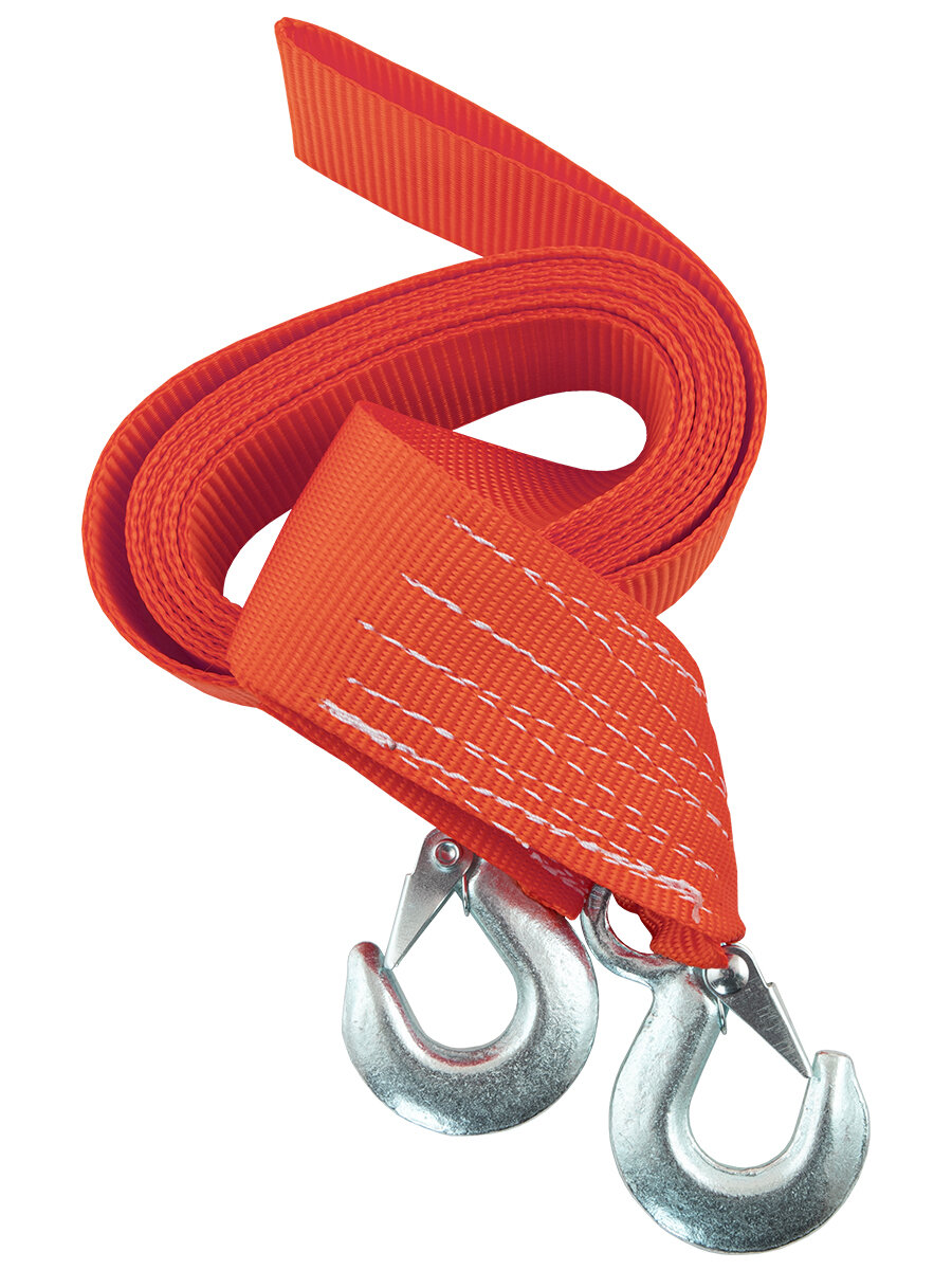 Трос буксировочный 3,5т с крюками, длина троса 4,2м, 2 крюка (SP)