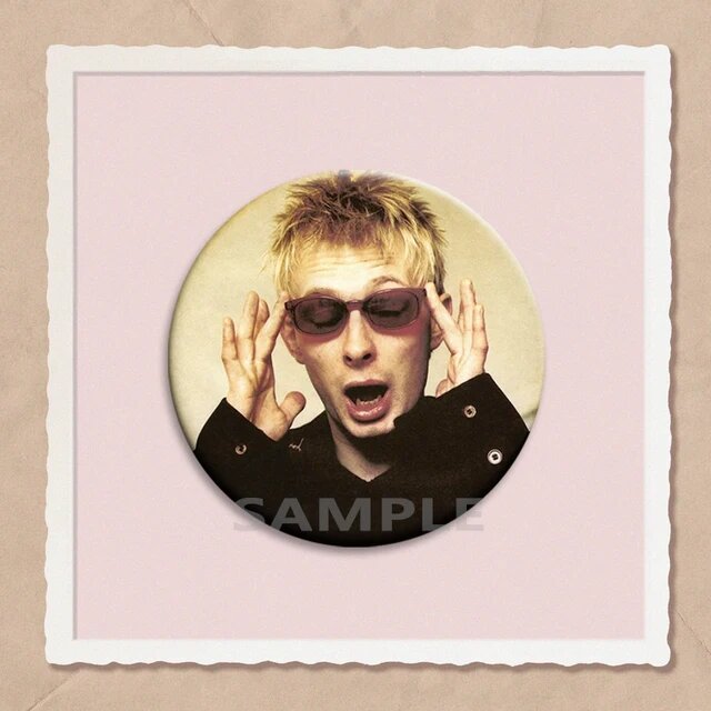 Значок Radioheads Thom Yorke 32/50 мм