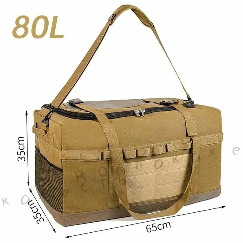 Сумка для альпинизма на открытом воздухе для кемпинга большой емкостью 80 литров