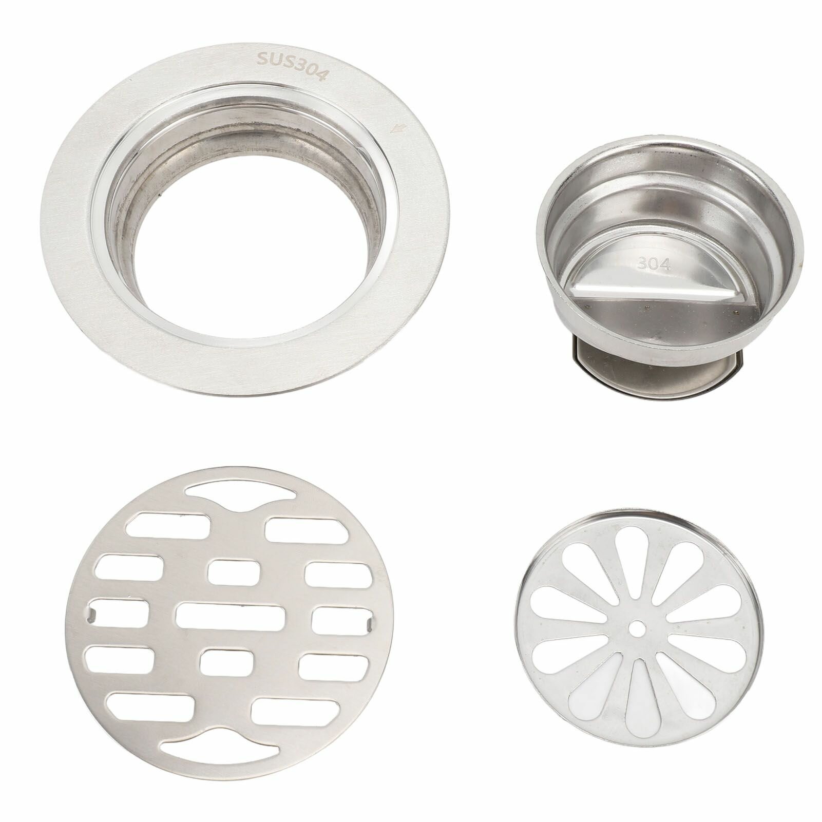 Квадратный слив для душа из нержавеющей стали